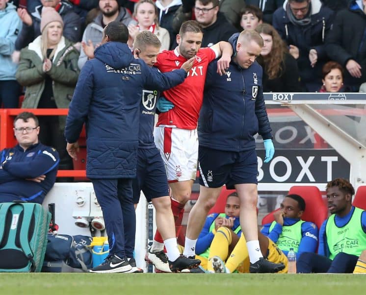 Nottingham Forest duo Steve Cook and Max Lowe out for six weeks: The72 ...