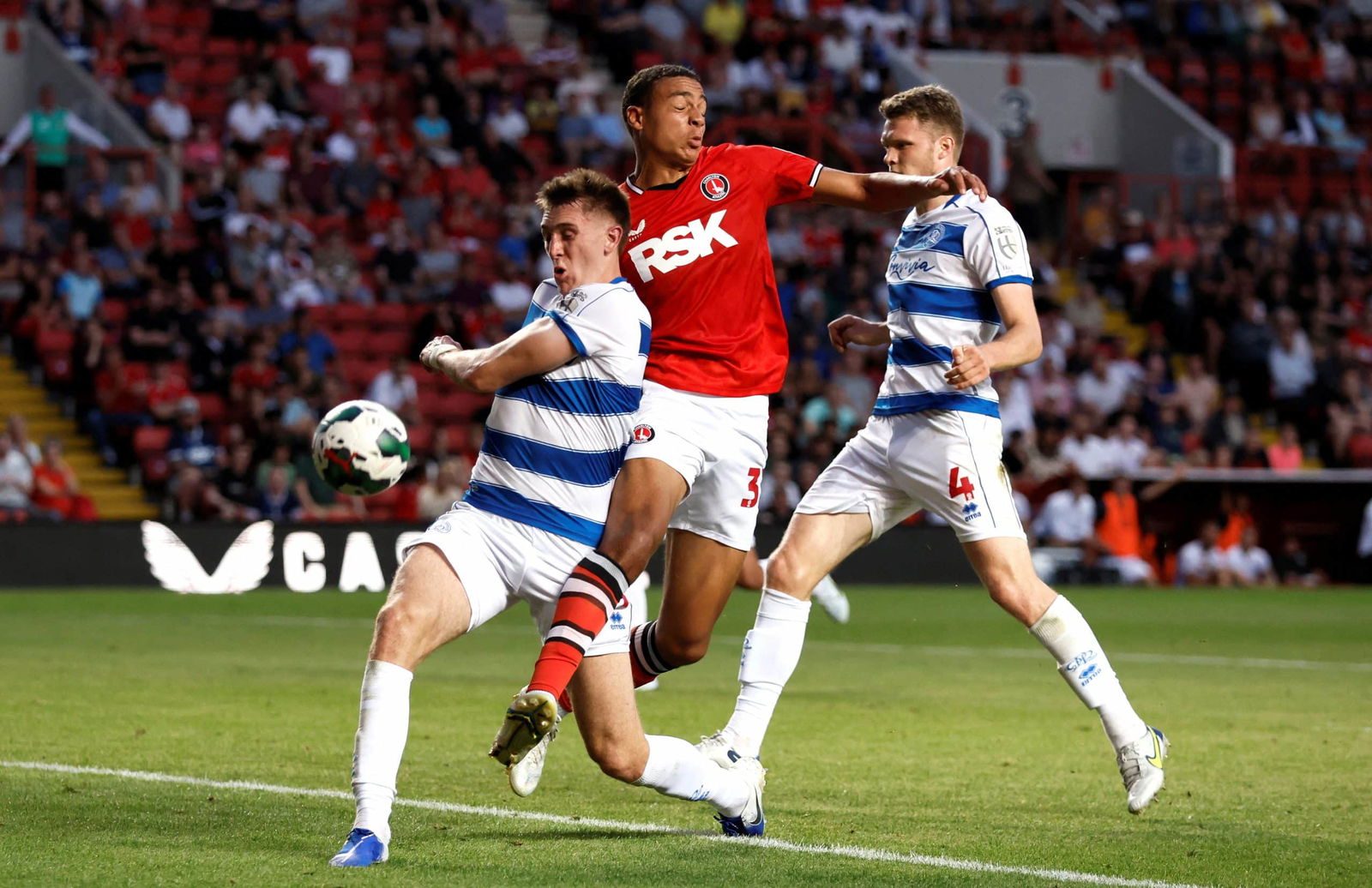 Charlton Athletic striker Miles Leaburn back in full training