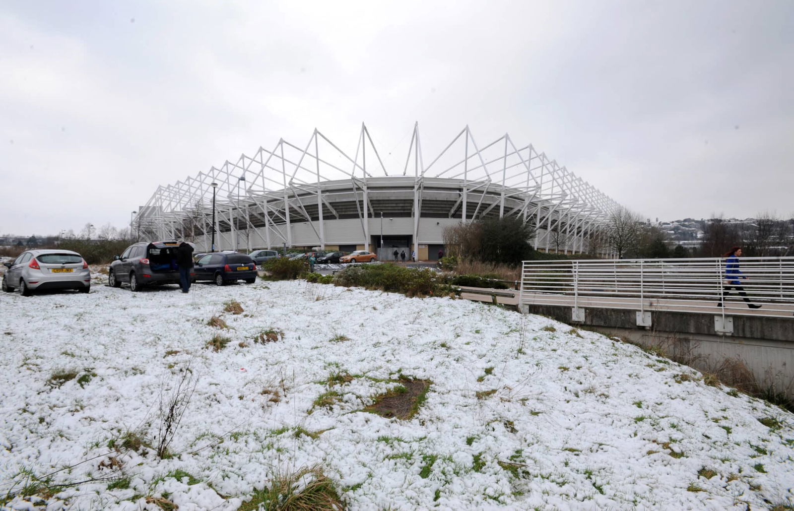 Bradford Park Avenue sign Ben Blythe following Swansea City exit