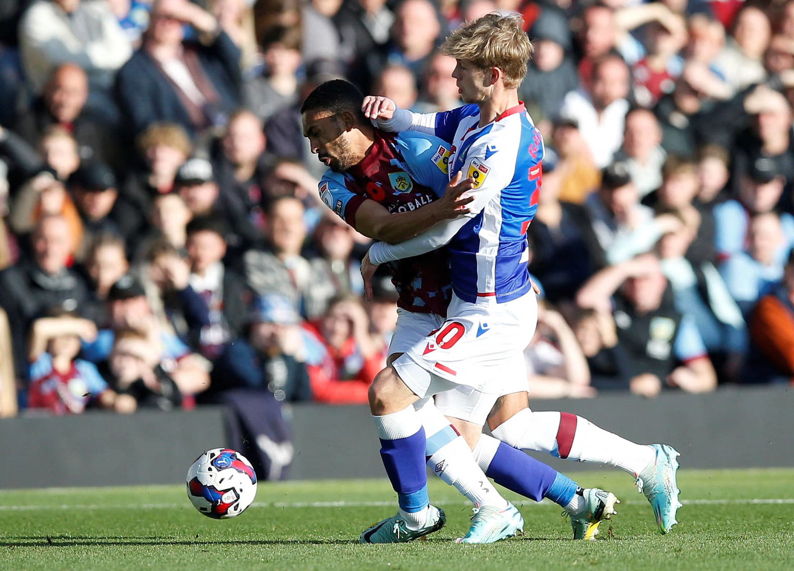 Blackburn Rovers' Jake Garrett in Bristol Rovers talks