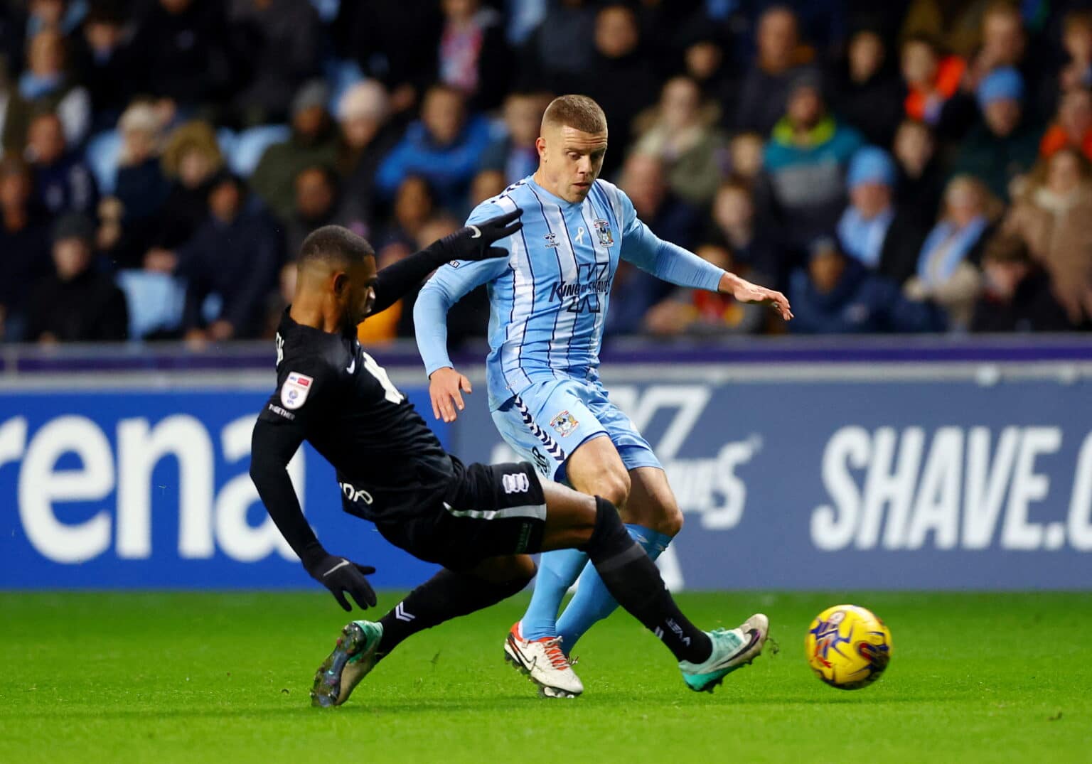 Coventry City to allow Jake Bidwell exit with Derby County keen