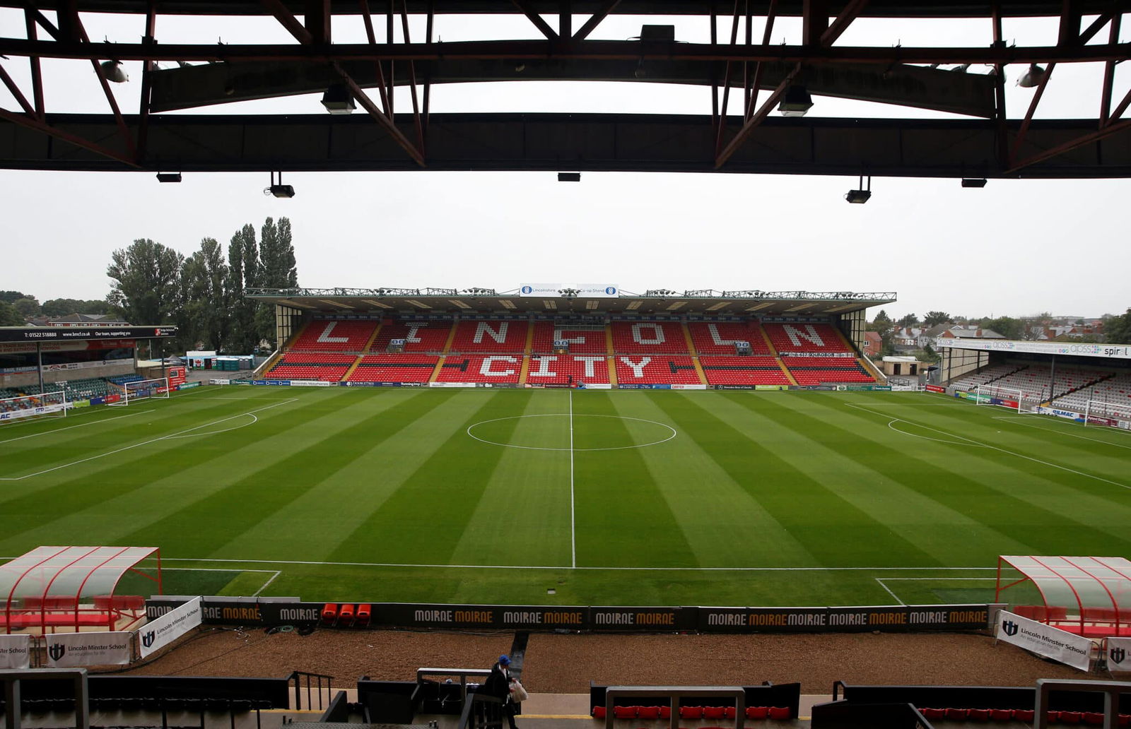 Lincoln City: Youngster Zane Okoro training with AFC Bournemouth