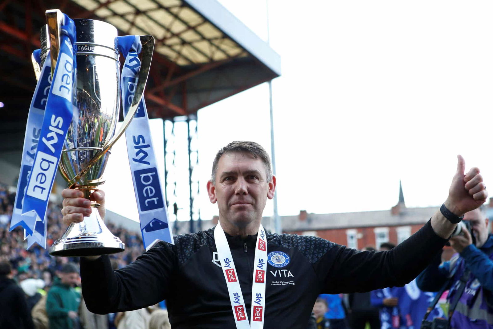 Stockport County coach Andy Mangan wanted by Real Madrid