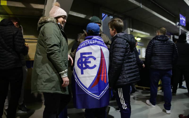 Chesterfield injury update regarding Jamie Grimes