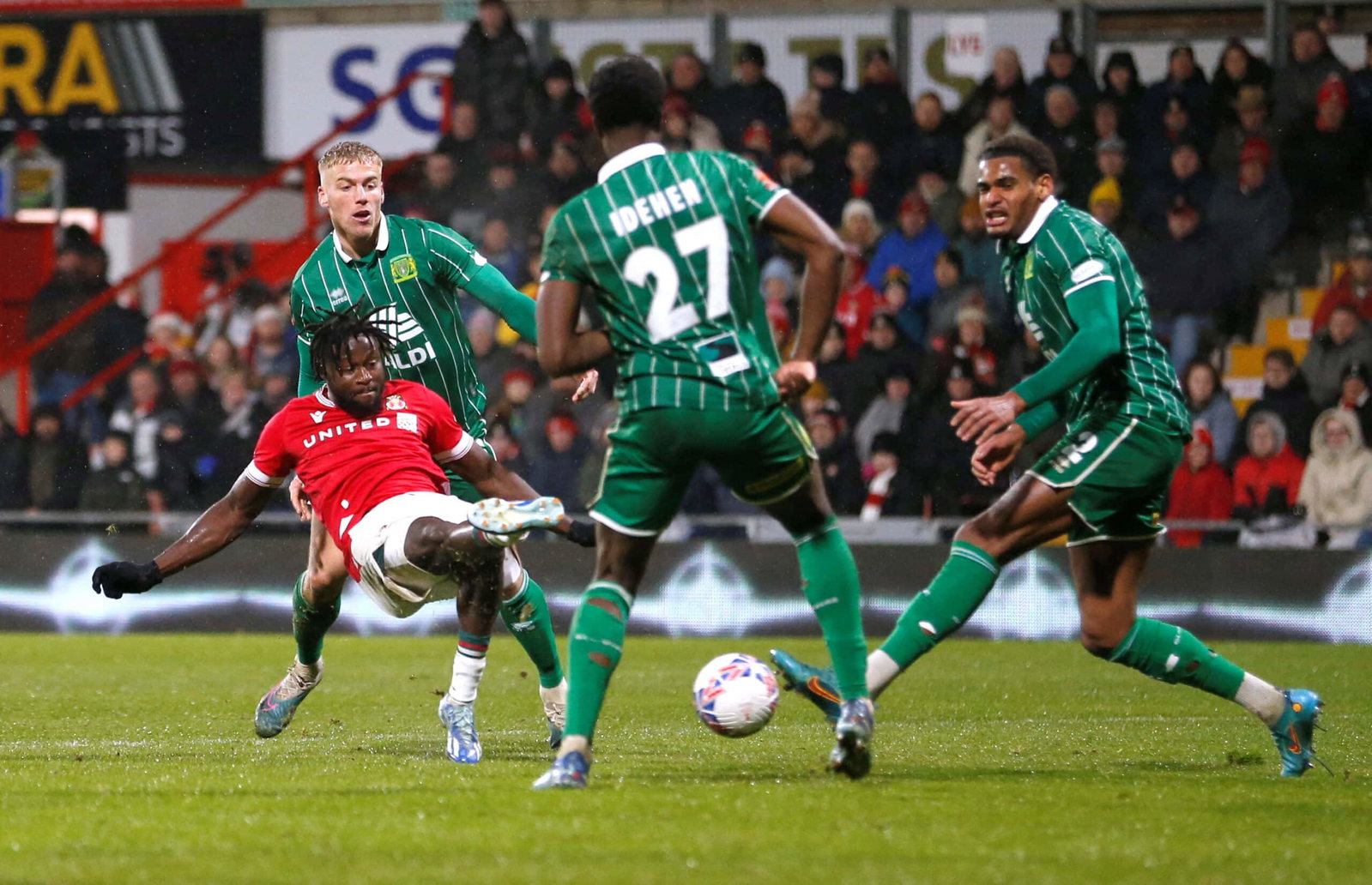 Wrexham: Phil Parkinson confirms talks over Jacob Mendy exit