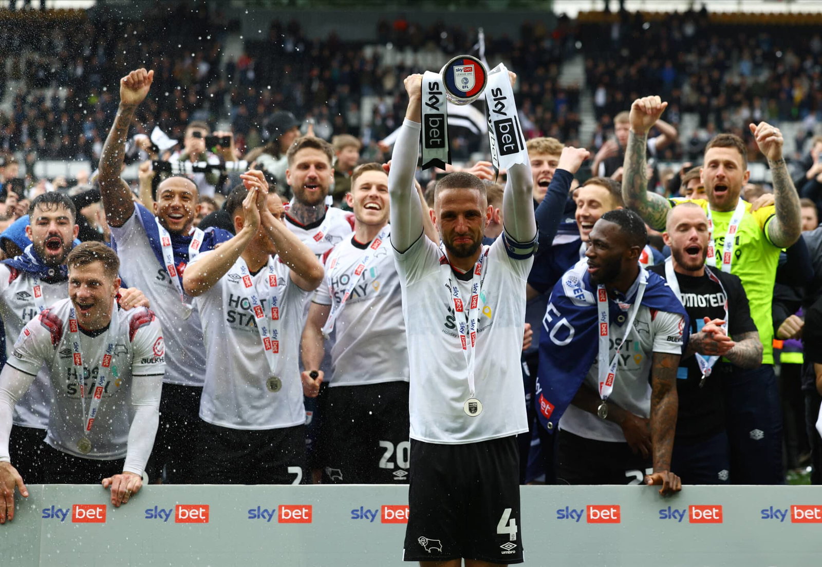 Derby County: MK Dons lead Plymouth in Curtis Nelson chase