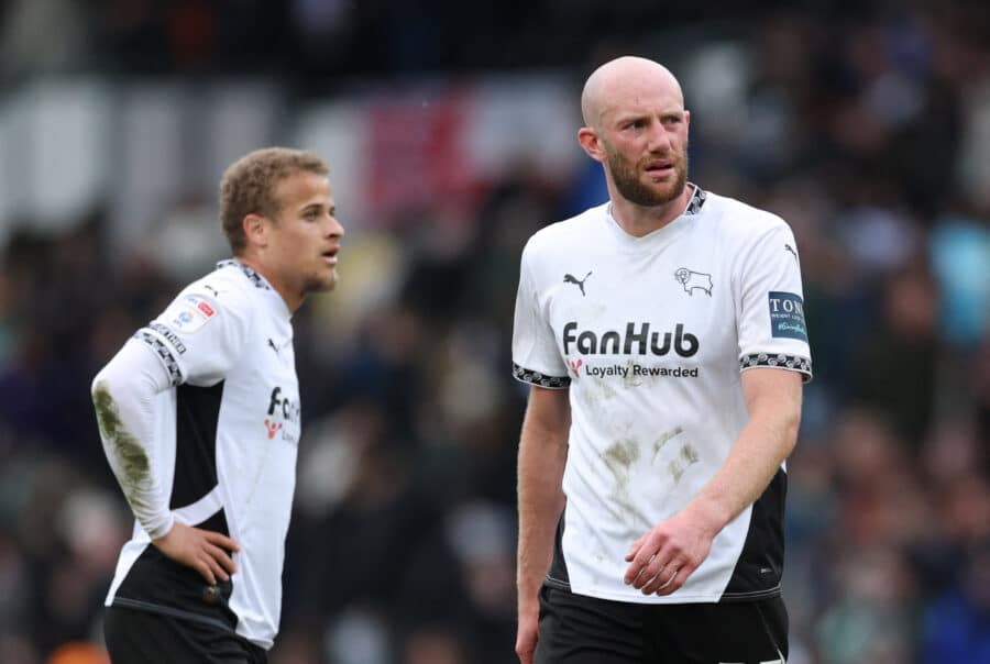 Derby County: Matt Clarke hailed after Swansea City win