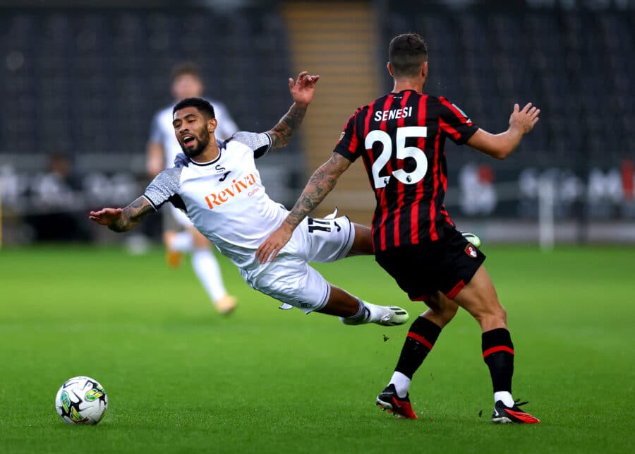 Swansea City: Jerry Yates, Josh Ginnelly left out of training squad