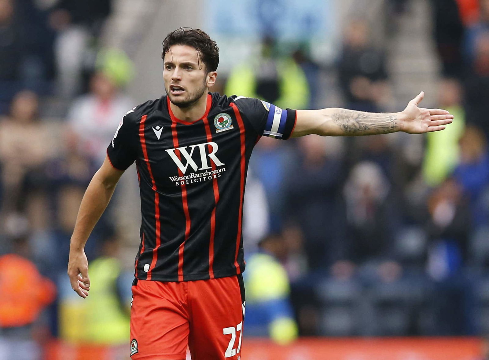 Derby County agree deal for Blackburn Rovers captain Lewis Travis