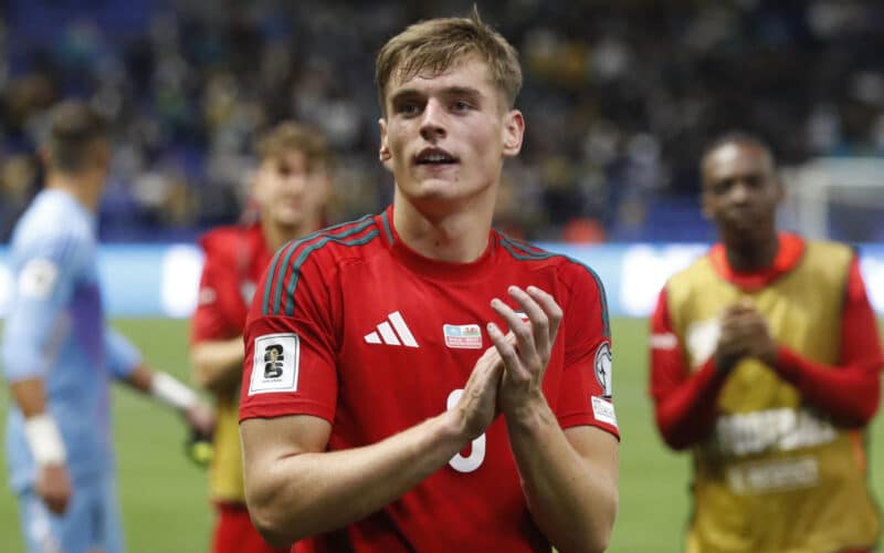 Dylan Lawlor: Cardiff City star hailed by Bellamy after Wales debut
