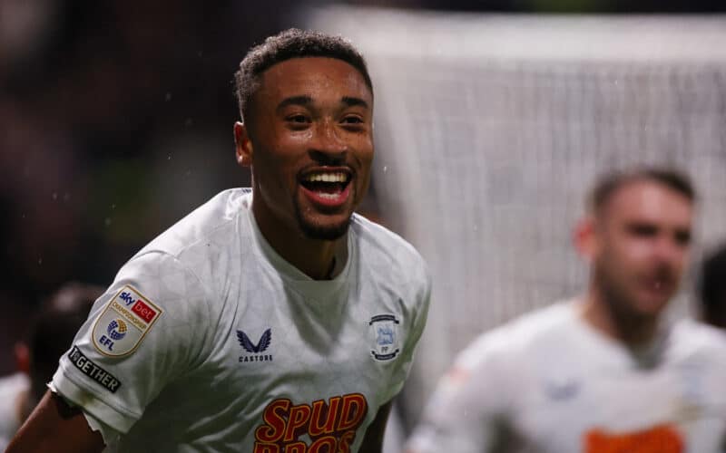 Preston North End: Daniel Jebbison taunts Watford with two-word post
