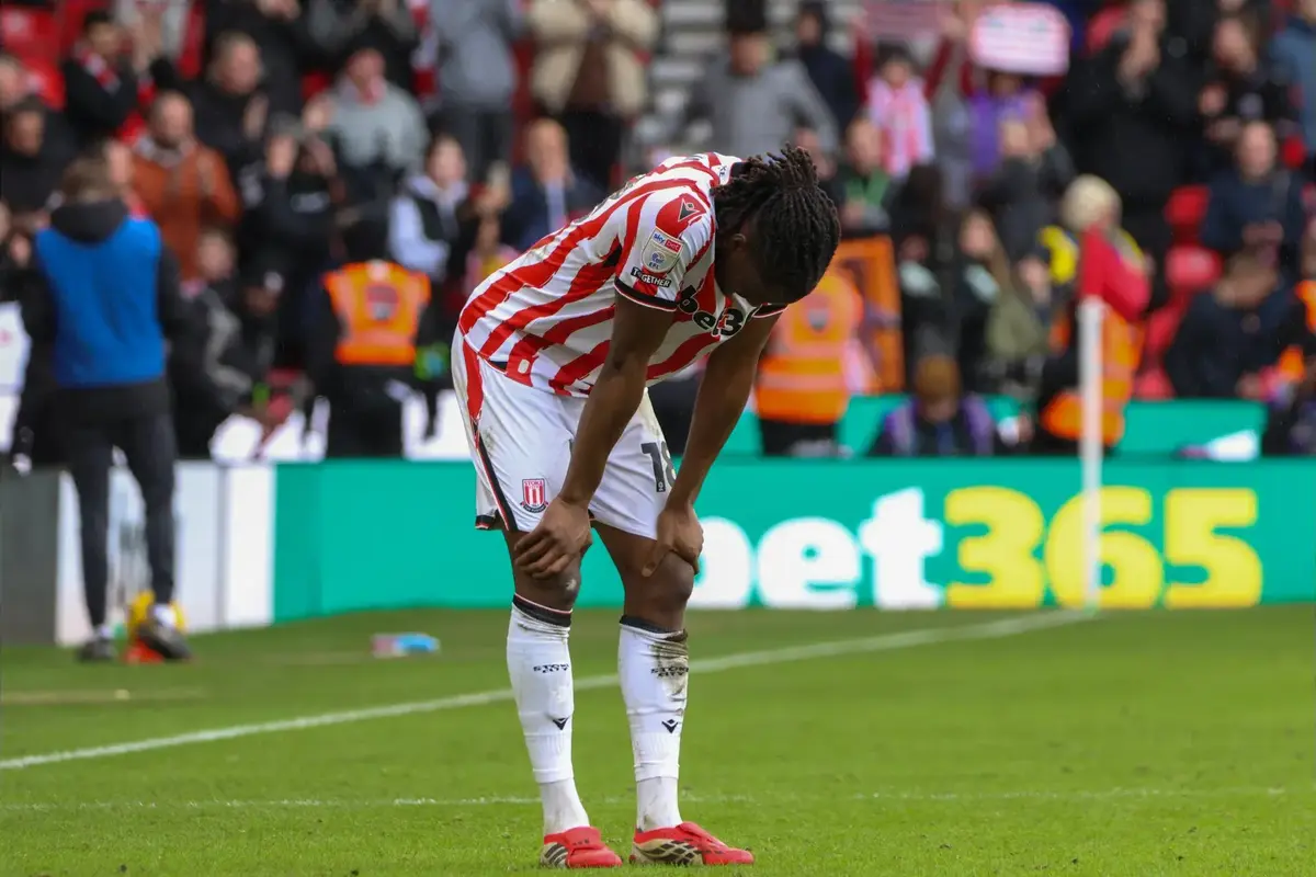 Stoke City sweat over another injury amid Bosun Lawal blow