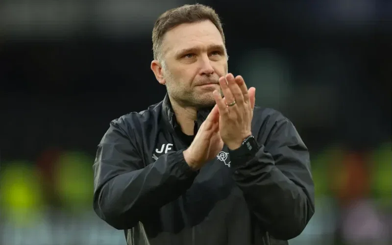 Derby County: John Eustace comments on Will Hughes attendance