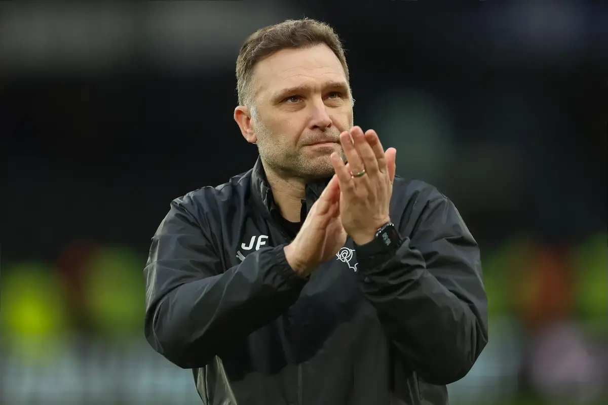 Derby County: John Eustace comments on Will Hughes attendance