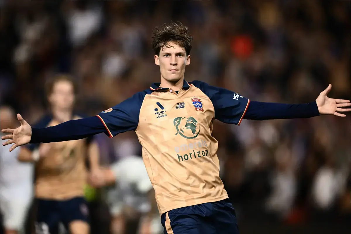 Derby County among clubs eyeing Newcastle Jets star Eli Adams