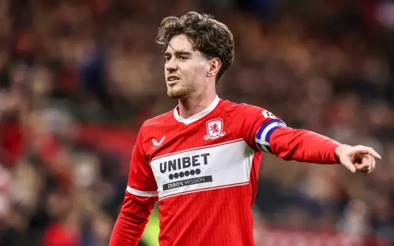 Middlesbrough: Hayden Hackney sets sights on Everton transfer